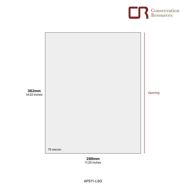 APS11 11.25" x 14.52" - 286mm x 362mm – Conservation Resources (UK) Ltd