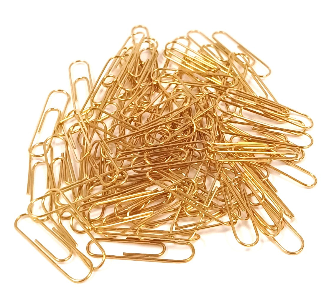 Brass Paper Clips Large – Conservation Resources (UK) Ltd