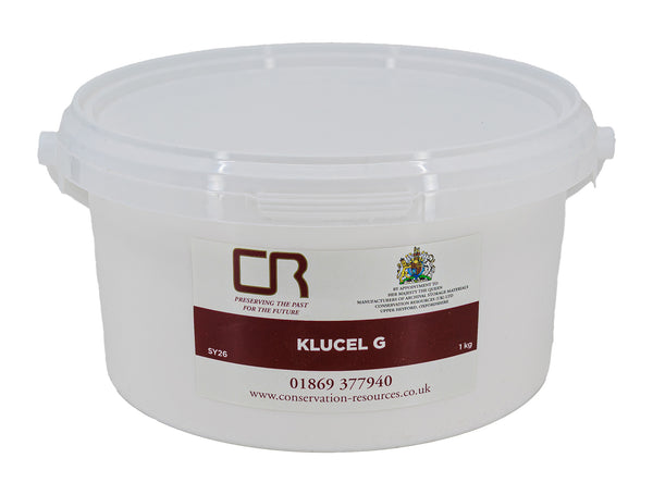 Klucel G - Hydroxypropyl Cellulose – Conservation Resources (UK) Ltd