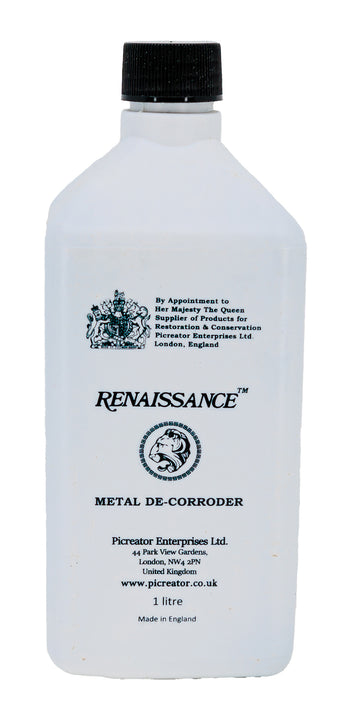 Renaissance Metal De-Corroder – Conservation Resources (UK) Ltd